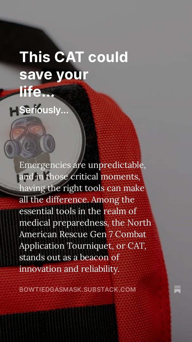 This CAT could save your life... - H2K IFAK