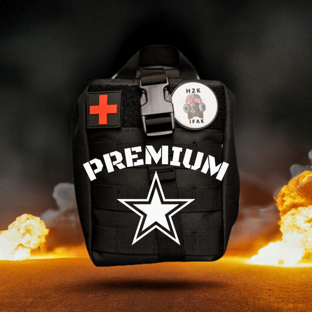 H2K Premium Trauma Kit - BLACK - H2K IFAK